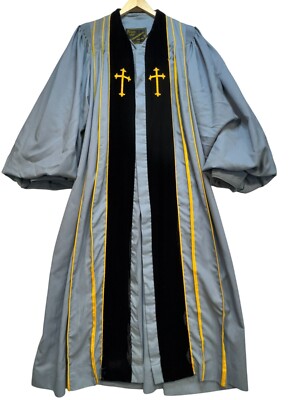 Vintage Bentley & Simon Unisex Vestment Religious Robe Embroidered ...