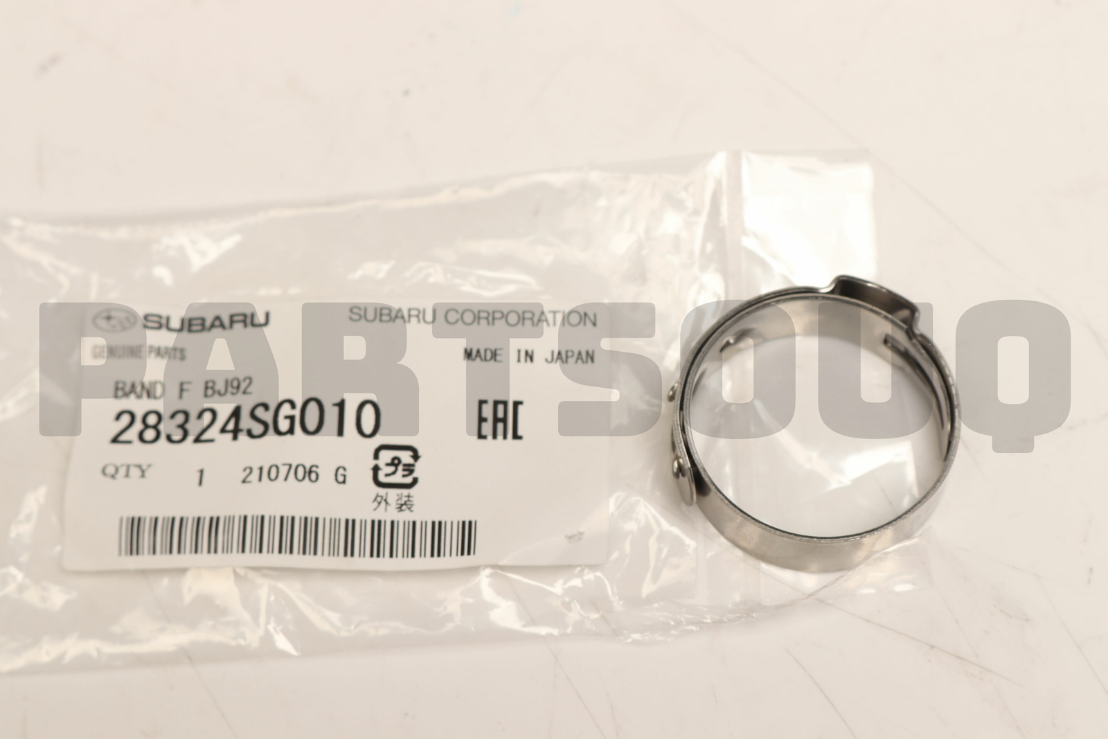 28324SG010 Genuine Subaru BAND F BJ92 28324-SG010 | eBay