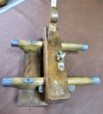 Very Rare WW2 1943 Military Woodworking Sash Fillister Plane War Finish ...