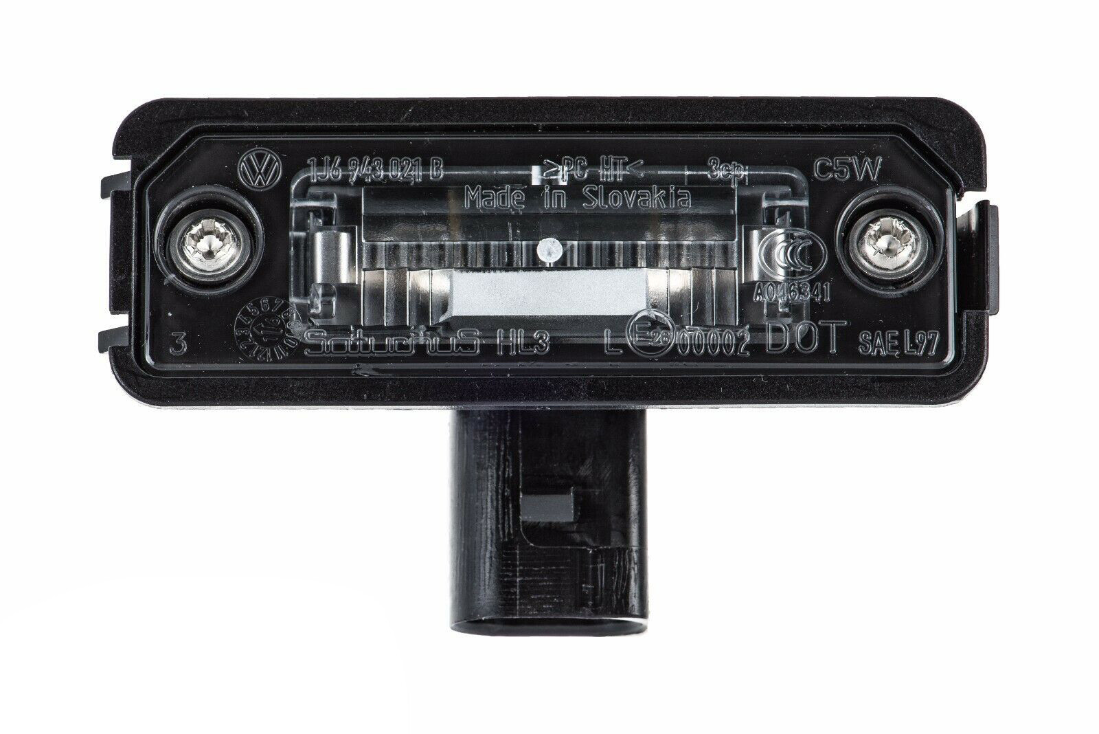 NEW OEM NEW VW Volkswagen License Plate Light Beetle Golf Cabrio ...