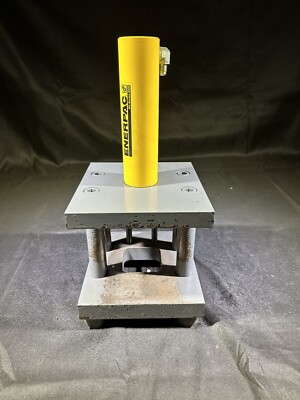 Enerpac RC106 Single-Acting Hydraulic Cylinder WITH PRESS CAGE CRUSHER ...