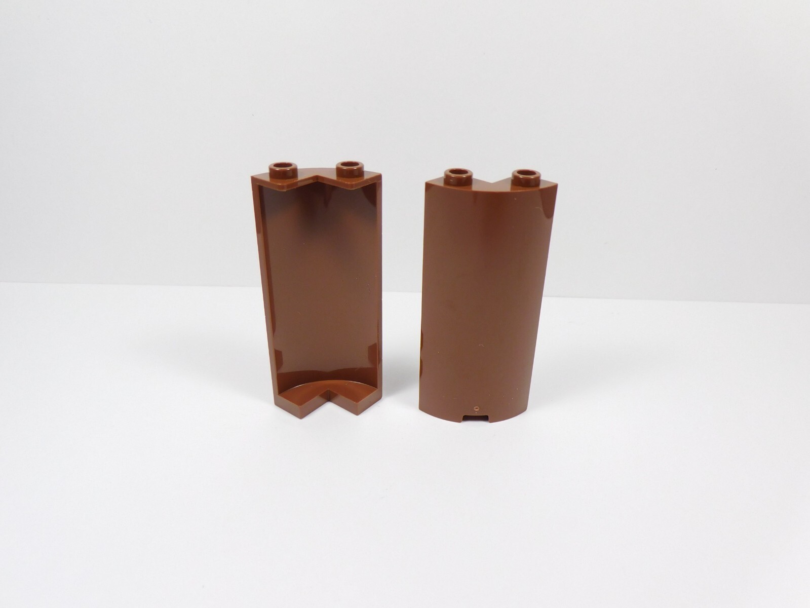 LEGO Lot of 2 Reddish Brown Corner Wall Panels 2x2x5 I9 | eBay