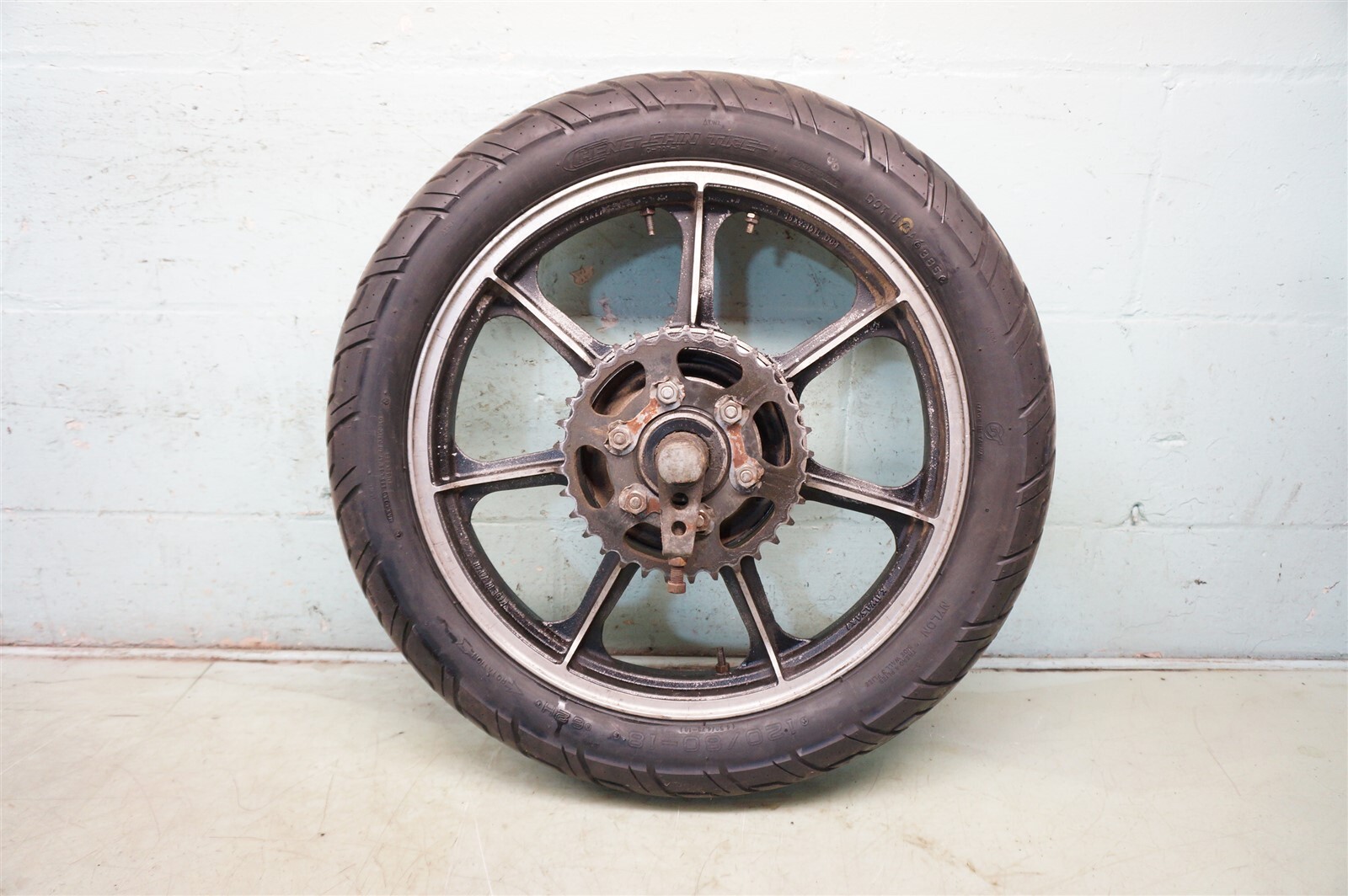 1978 Kawasaki Z1R Z1R1000 1000 KZ1000 KZ Z1-R KZT00D *2755 Rear Wheel ...