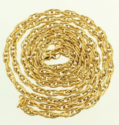 VINTAGE VENDOME ORNATE LINK CHAIN NECKLACE STUNNING GOLD FINISH 54 ...
