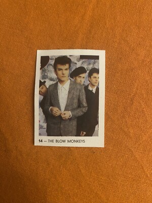 Sticker THE BLOW MONKEYS portuguese collection | eBay