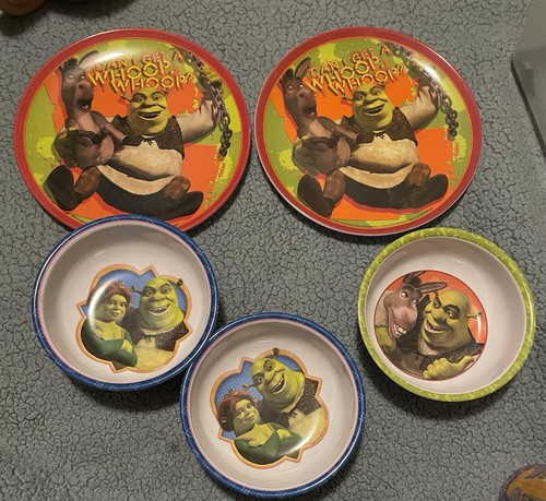 Shrek Kids Plates and Bowls | eBay