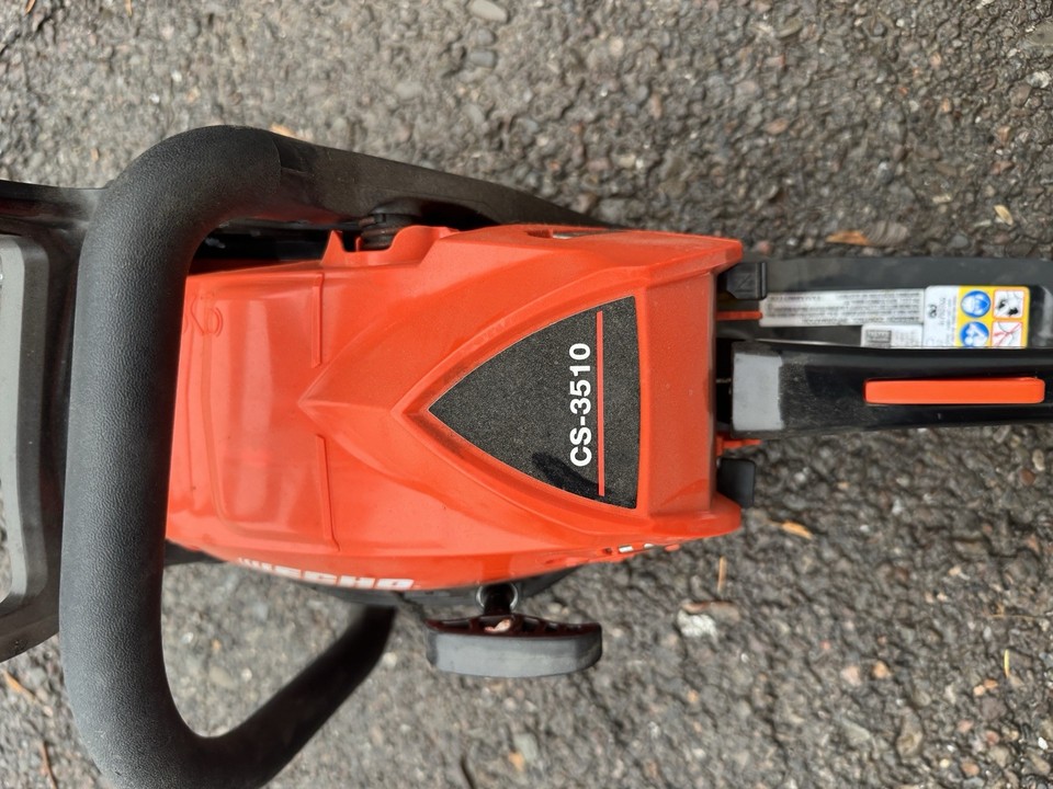 ECHO CS-3510 16'' Gas Rear Handle Chainsaw 34.4cc USED | eBay