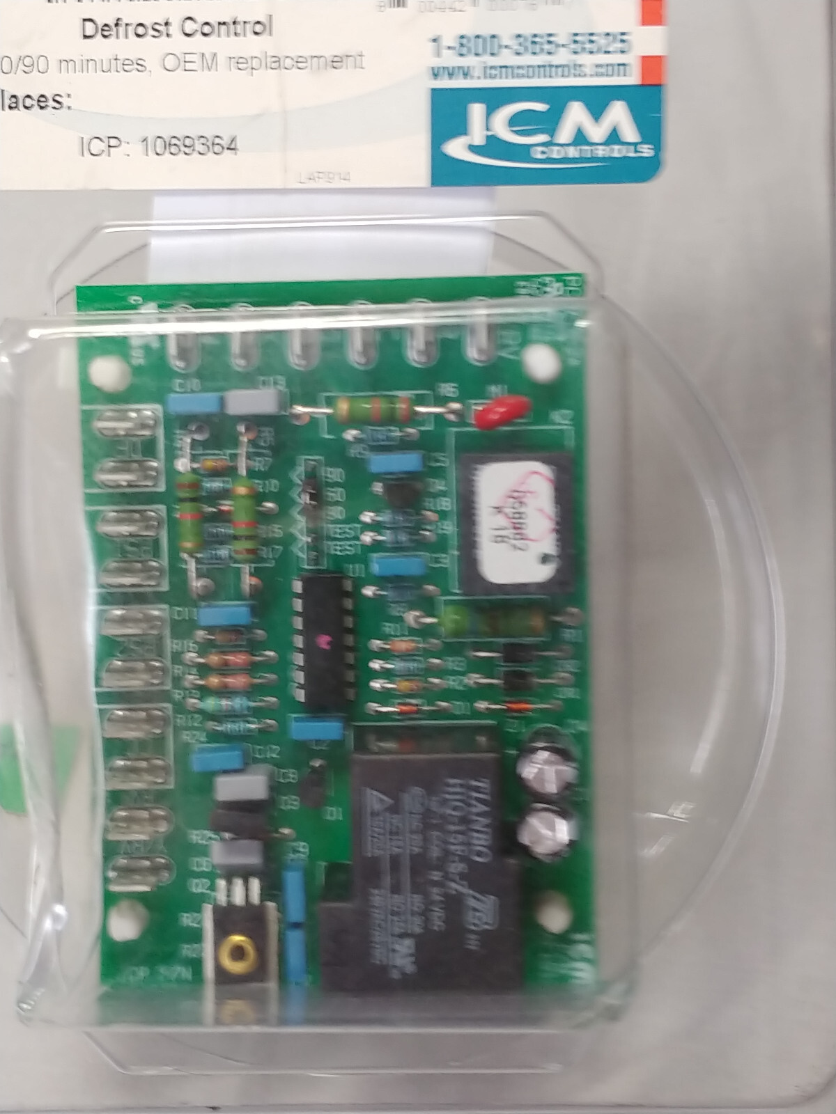 Icm304 ICP Heat Pump Control Board Defrost Timer 1069364 for sale ...