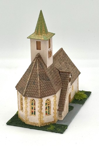 N Scale Old Small Town Church Custom Painted/Weathered Fully Assembled ...
