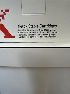 Xerox 108R00493 Staple Cartridges (108R493) 15,000 Staples per box | eBay