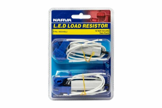 Narva 12V LED Load Resistor 21W - 90034BL2, Pack of 2 for sale online ...