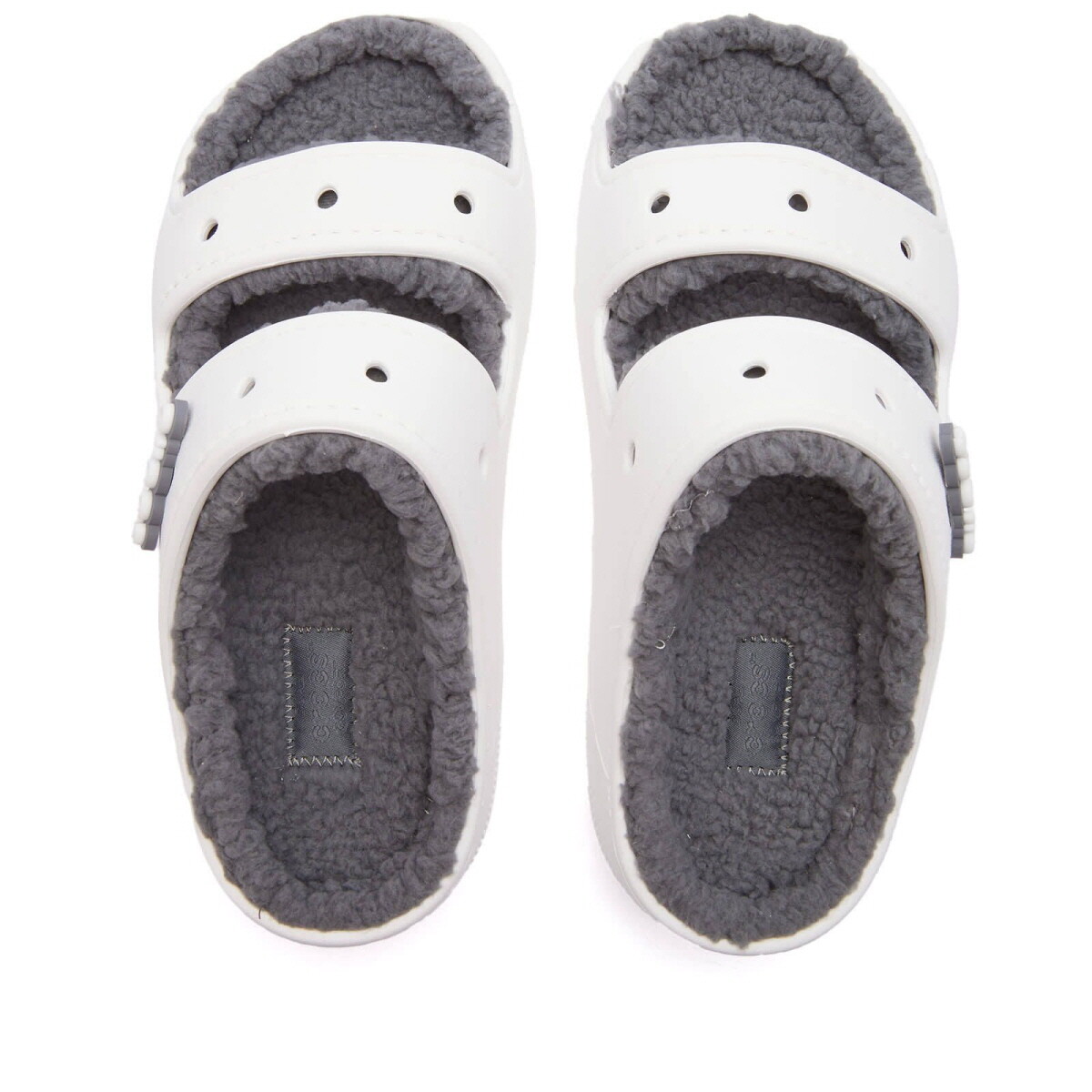 New Mens CROCS CLASSIC COZY SANDAL 207446-100 WHITE US 4-10 TAKSE | eBay