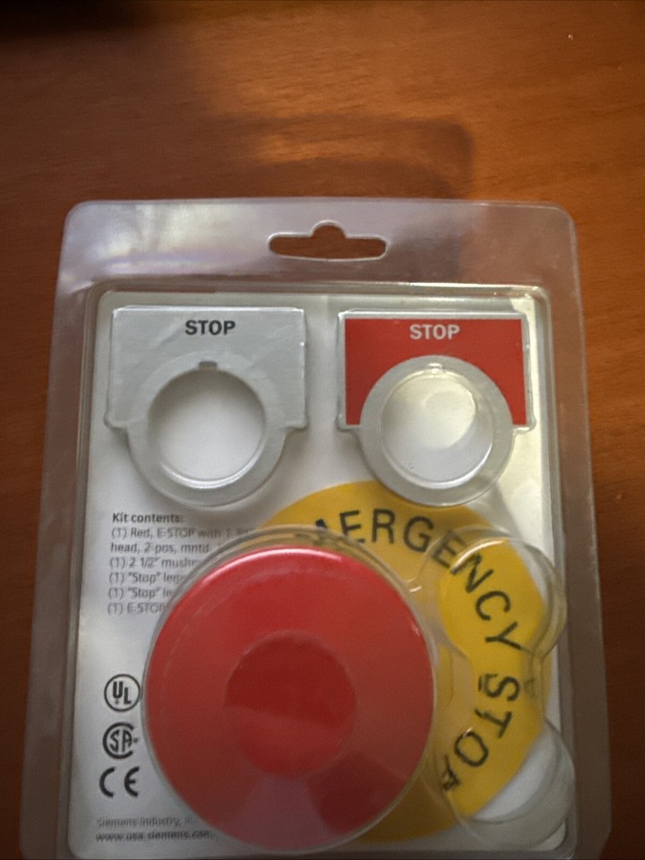 Siemens 52PP2W2AP Emergency Stop Push Button,Size 30Mm | eBay
