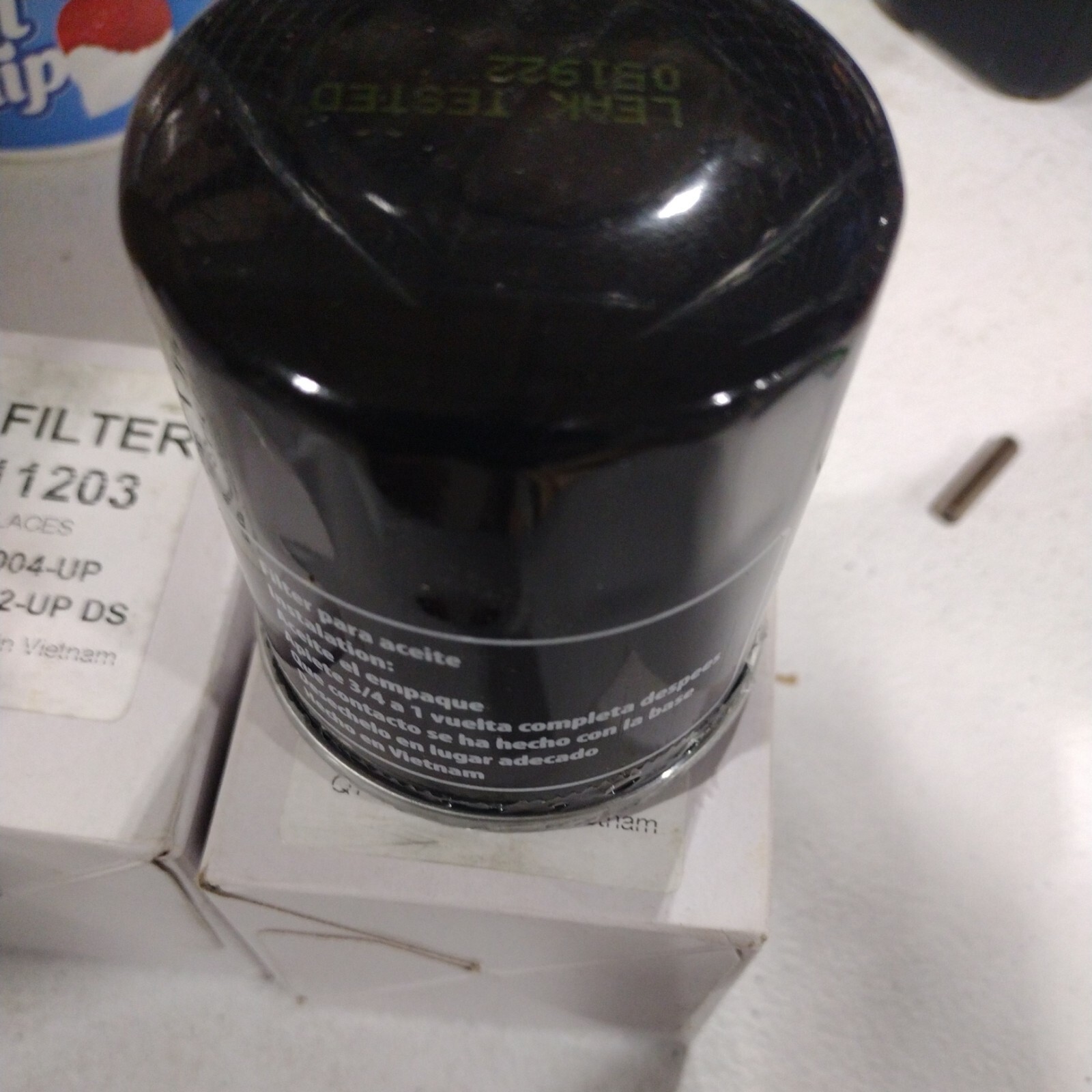 Rotary Oil Filter WS4967 Fits Kawasaki 49065-2078 49065-2071 2081(3ct ...