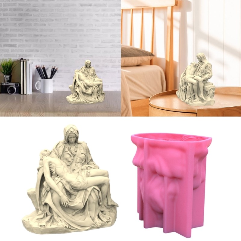 Pieta Molds for Making,Pieta Statue Mold for DIY Soap Home Decor | eBay ...