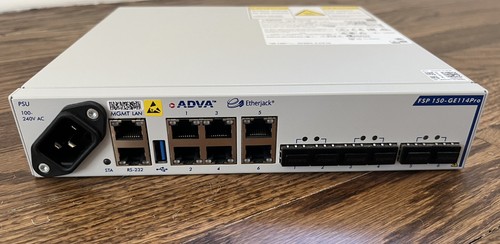 ADVA Etherjack FSP 150-GE114Pro Network Demarcation Device - Tested ...
