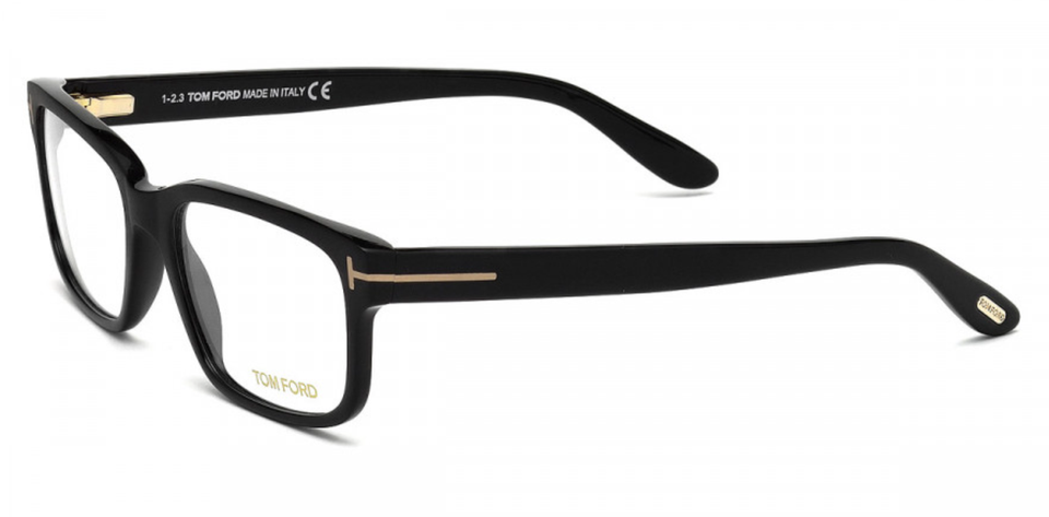 Authentic TOM FORD Rx Eyeglasses FT5313-002 Black w/Demo Lens 55mm *NEW ...