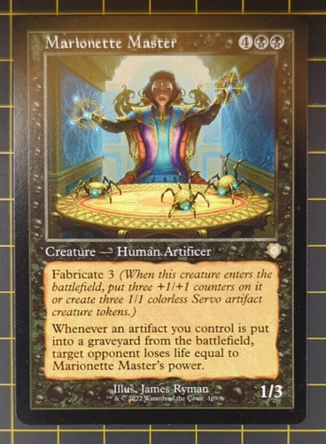 MTG Marionette Master (Retro Frame) - Commander: The Brothers' War (BRC ...