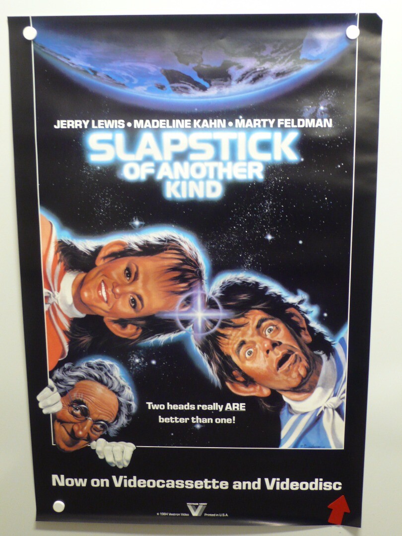 SLAPSTICK OF ANOTHER KIND Jerry Lewis MADELEINE KAHN Home Video Poster ...