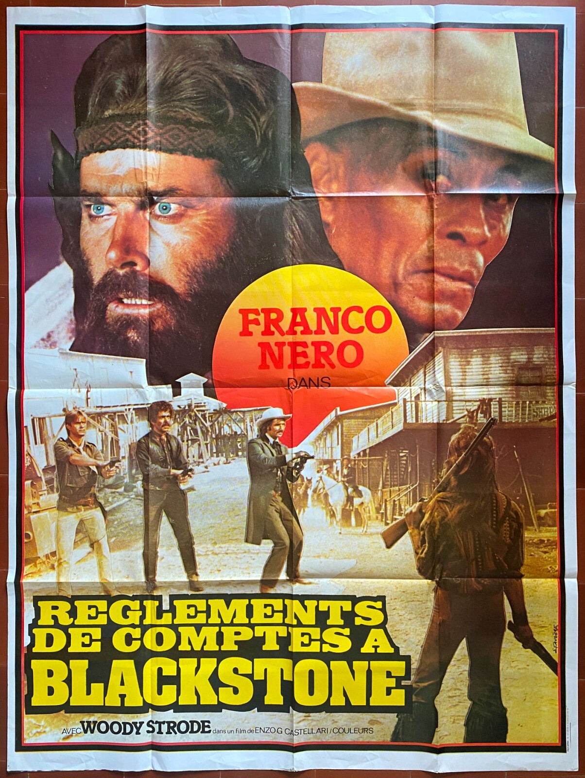 Poster Keoma / Regulations of Accounts IN Blackstone Franco Nero ...