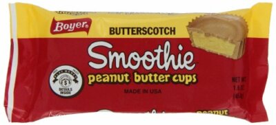 Boyer Candy Co Butterscotch Peanut Butter Smoothie Cup, 1.6-Ounce (Pack ...