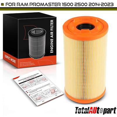 Engine Air Filter for Ram ProMaster 1500 2500 3500 2014-2023 V6 3.6L ...