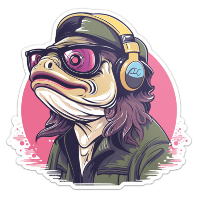 DJ Bass Mullet Fish Fishing Vinyl Decal Car Bumper Sticker | eBay
