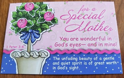 'For a special mother' pass it on message cards (pack of 20) | eBay
