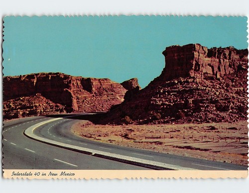 Postcard Interstate 40 New Mexico USA North America | eBay