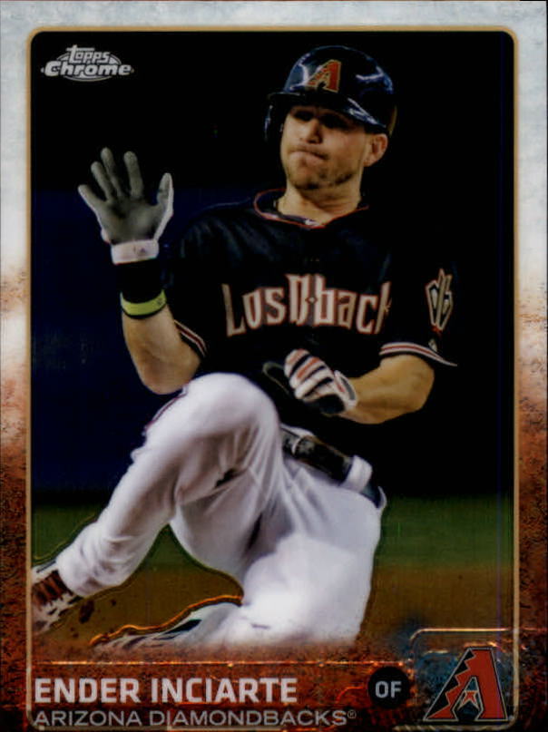 2015 Topps Chrome Arizona Diamondbacks Baseball Card #170 Ender ...