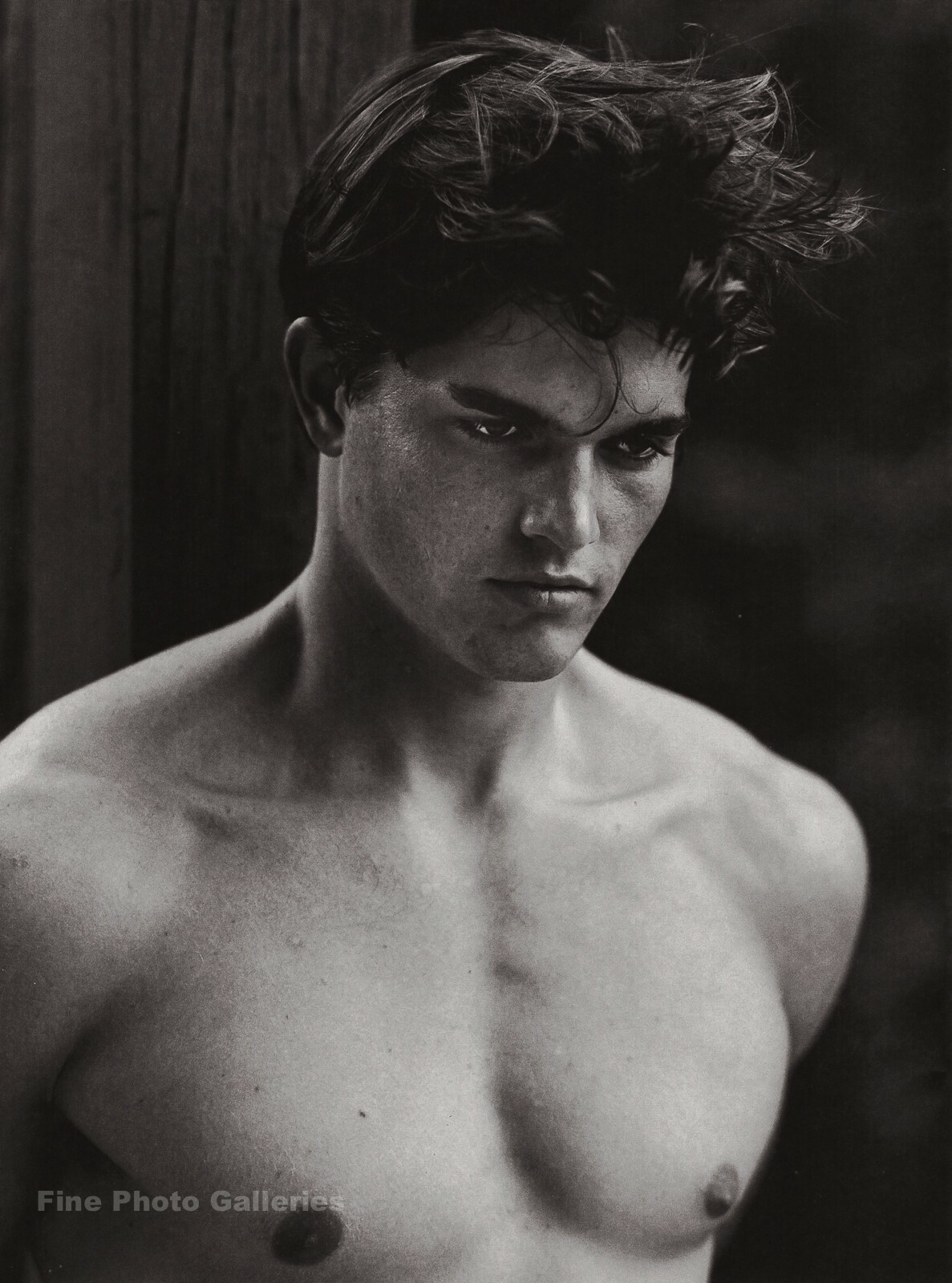 1991 Vintage BRUCE WEBER Male Nude Young Man Model JACK Duotone Photo ...
