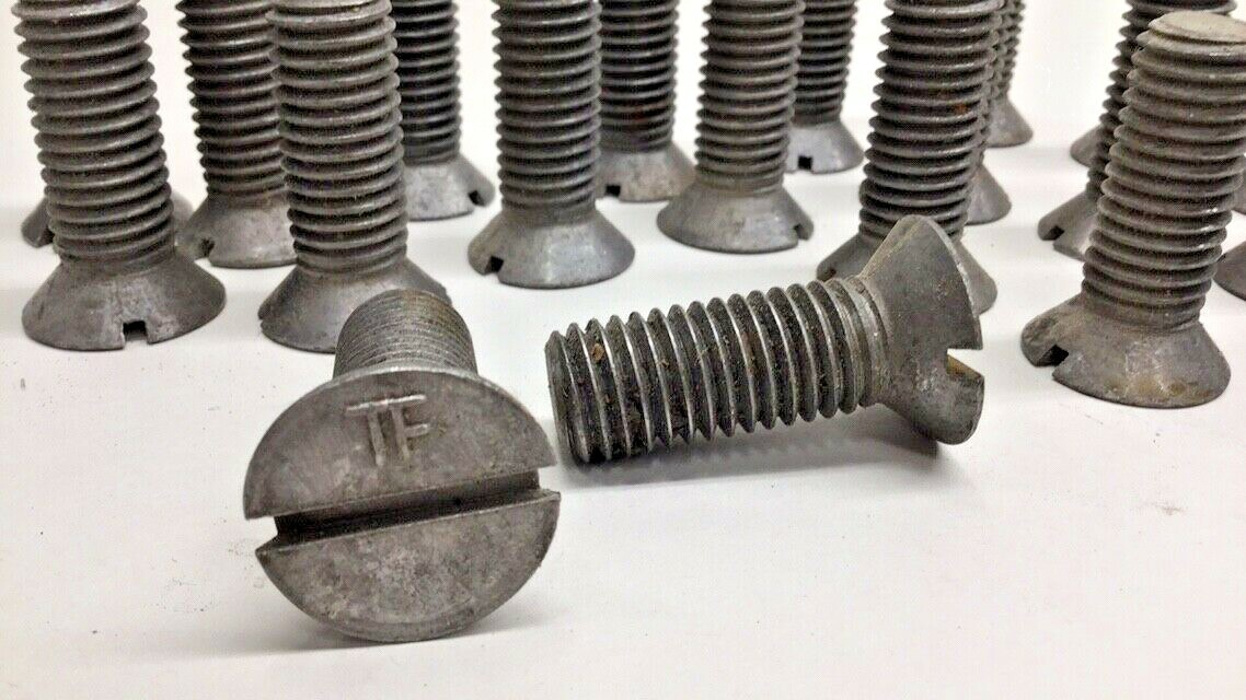 TF FS10024-20 Flat Slotted Head Cap Screw 5/8-11 x 3/4 (Pack of 20 ...
