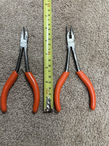 Matco Tools Orange Handle Plier Set Of 2 | eBay