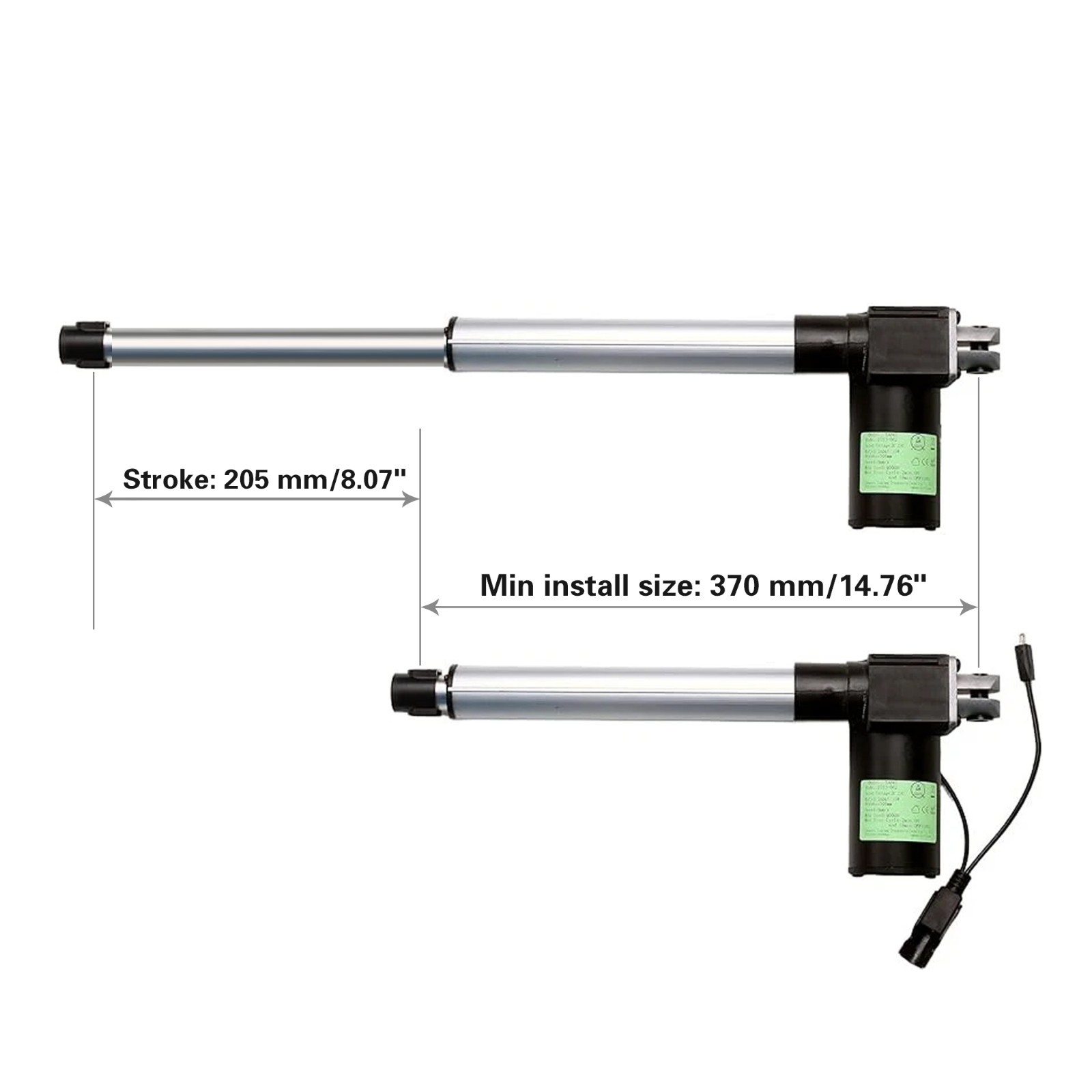 Power Recliner Sofa Lift Chairs Ding Tang Motor Linear Actuator Model ...