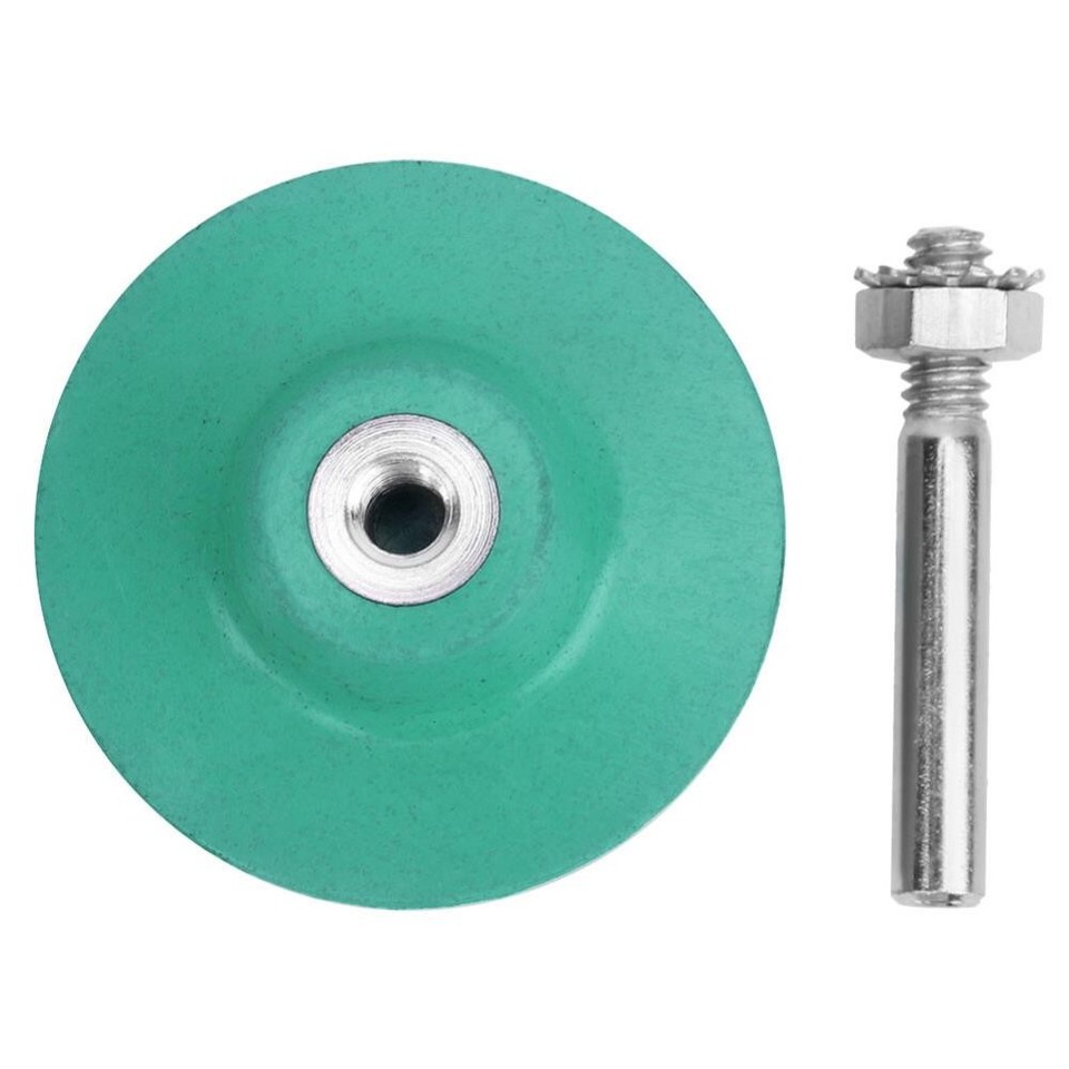 2-Inch Disc Emery Rubber Abrasive Brush Polishing Grinding Wheel (Green ...