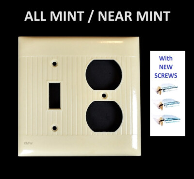 Switch Plates & Outlet Covers - Ivory Switch Plate Wall