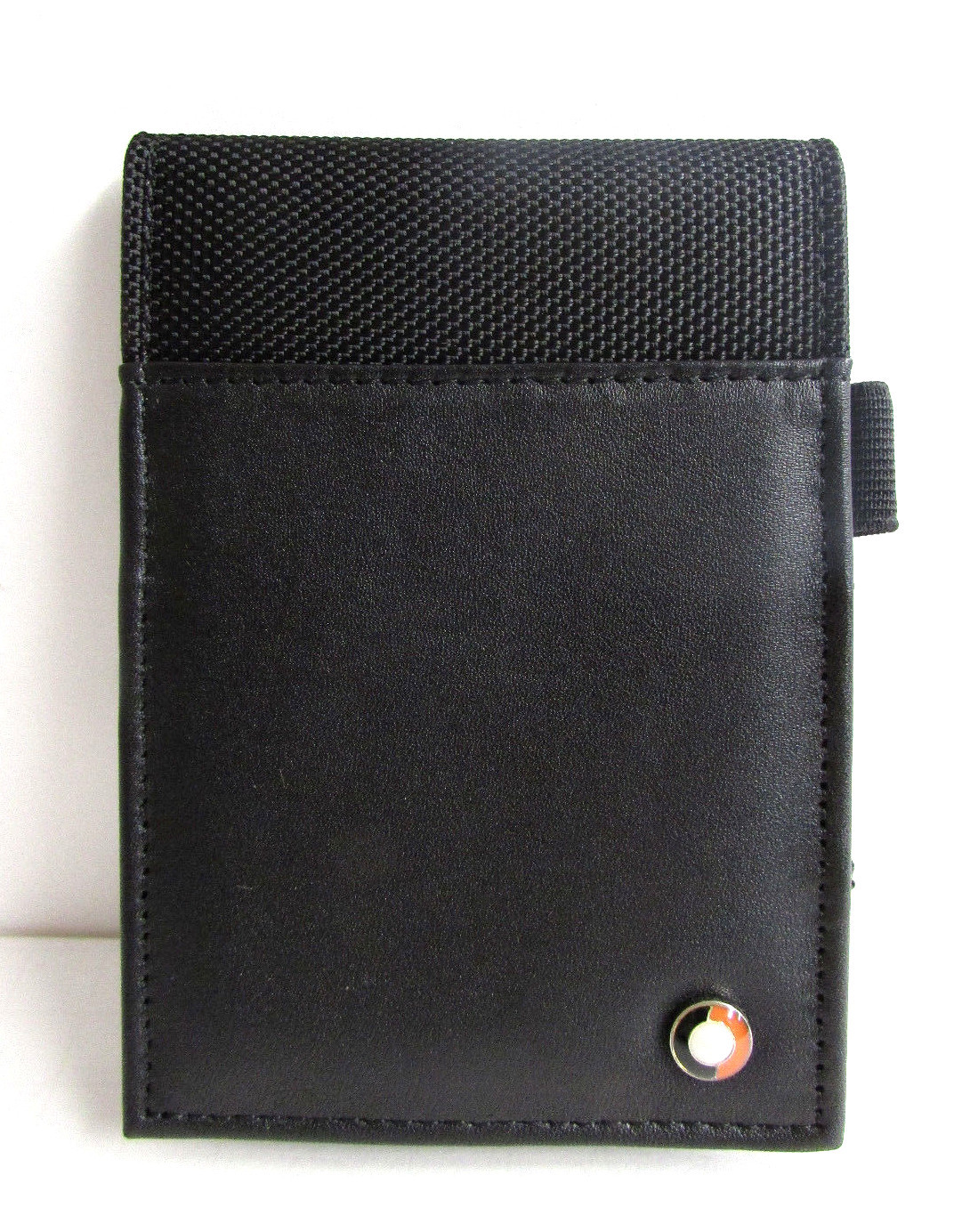 Sheaffer 100% Full Grain Leather & 1680D Ballistic Nylon Notepad Holder ...