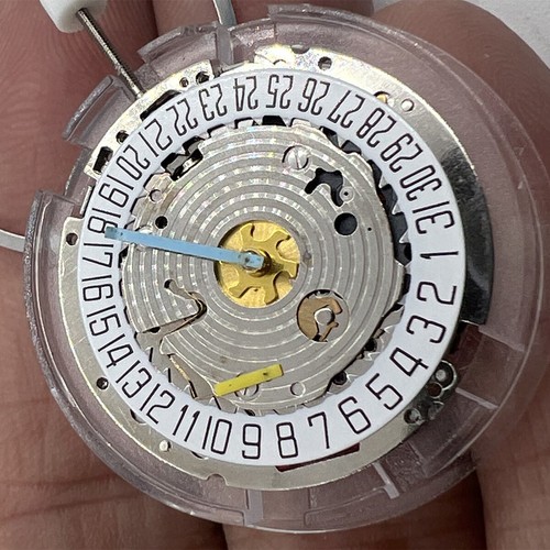 Watchmakers ISA 8171 Silver Quartz Movement Date at 6 Multi-function ...