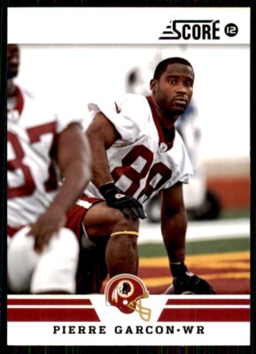 2012 Score Pierre Garcon Washington Redskins #298 Panini NFL Football ...