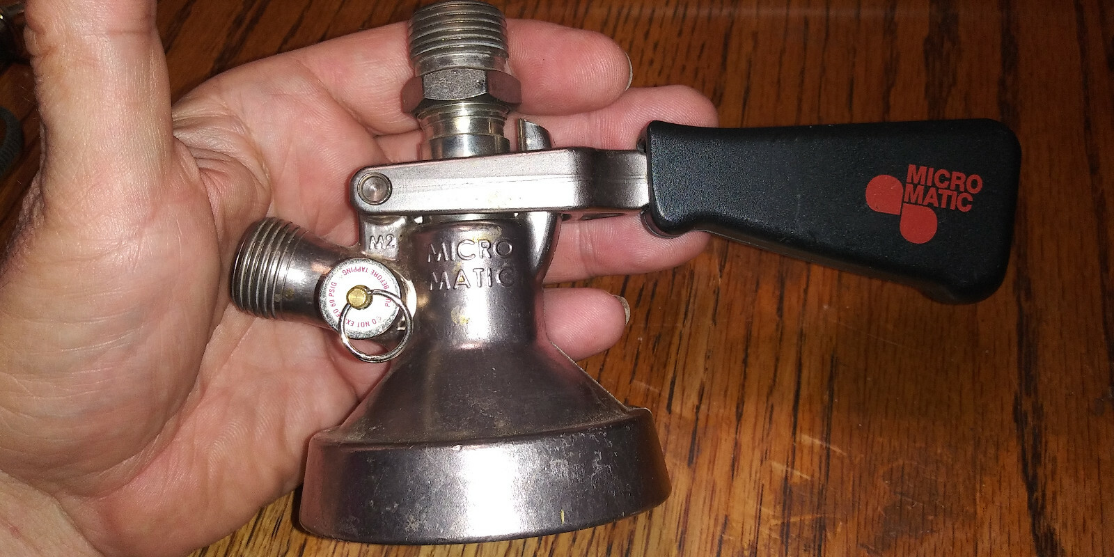 Micro Matic Beer Keg Coupler Tap SK 184.04 | eBay