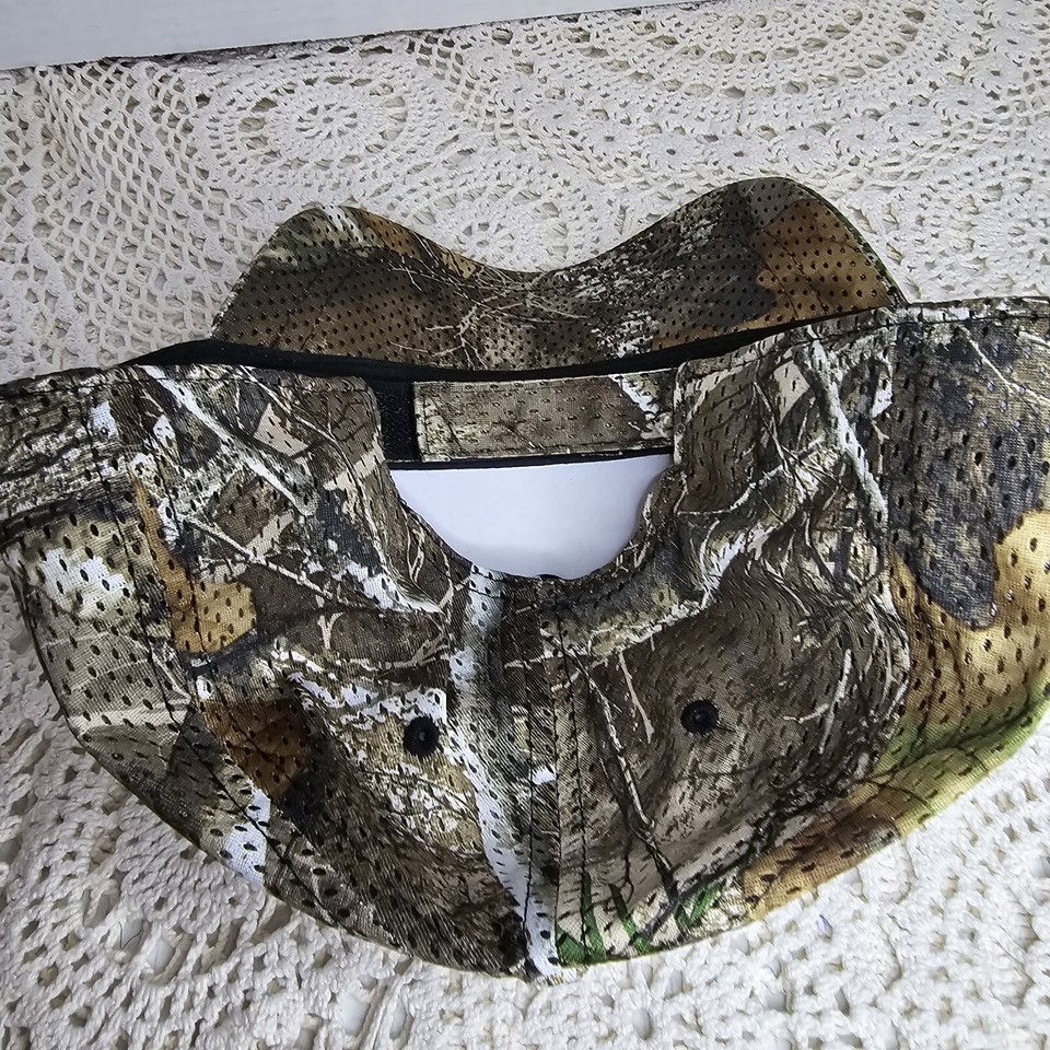 Realtree Camo Hunting Hat Cap Strapback Infinity One Size Realtree Fall ...
