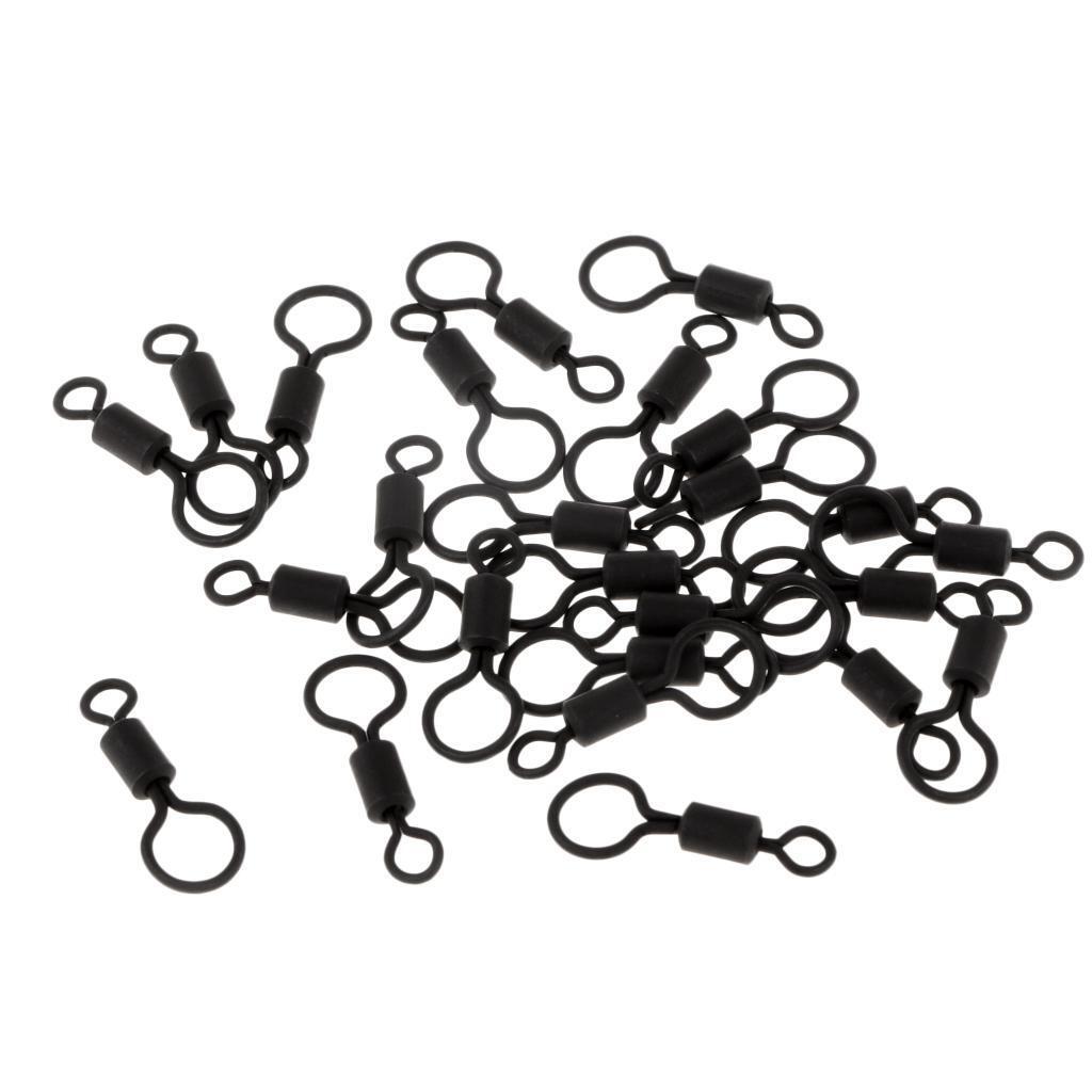 25pc Large and Fishing Swivels Ball Bearing Rolling Swivels Size 4 | eBay
