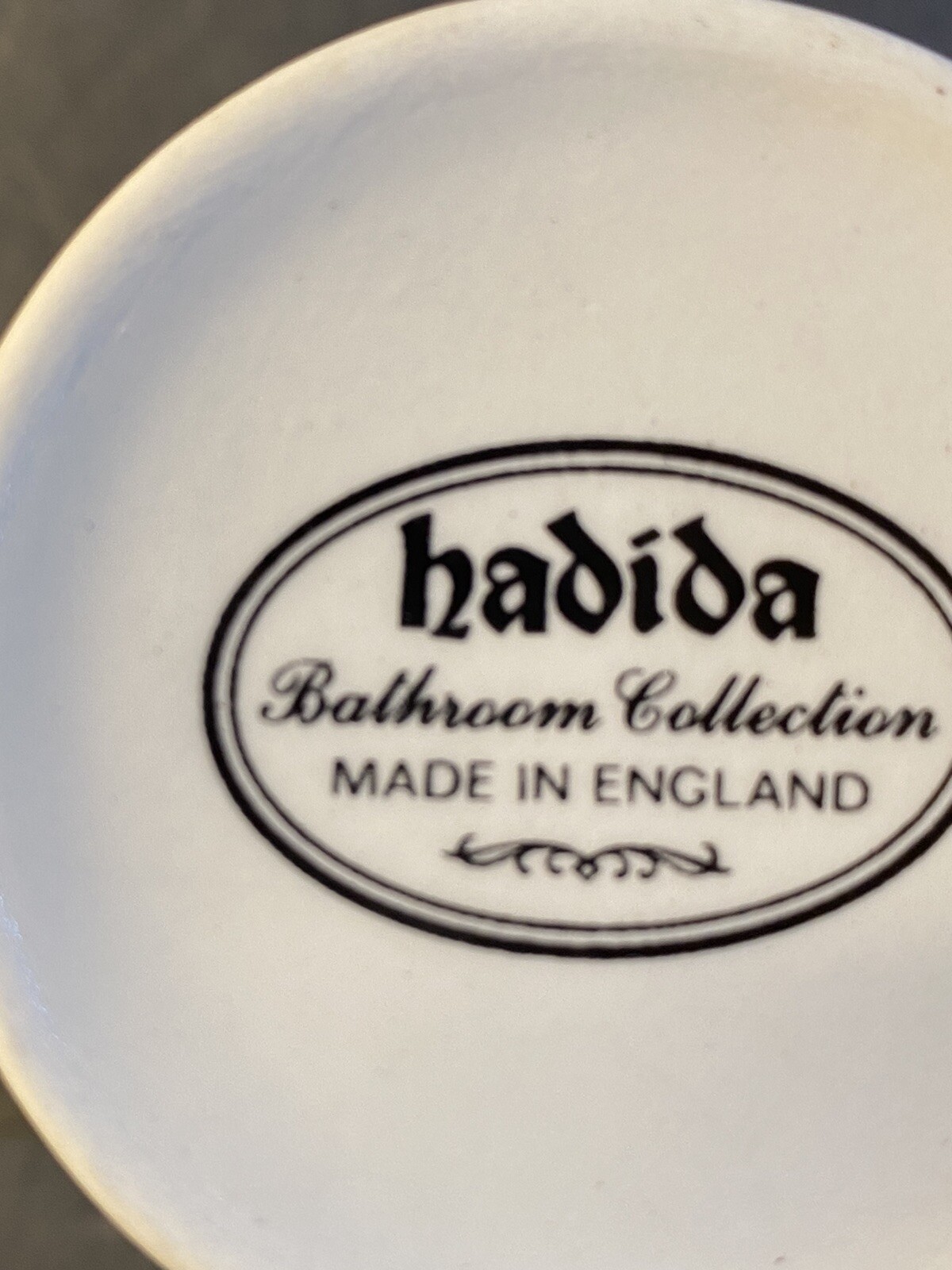 Floral Soap Dish/ Cup Bath Set, Made In England Hadida | eBay