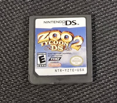 NINTENDO ZOO TYCOON 2 DS (FC2011095) | eBay