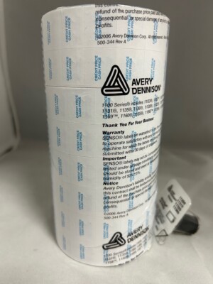 Monarch 1136 2-Line CUSTOM New York CASH/CREDIT Labels | eBay