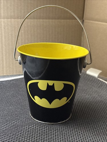 Small Batman Tin Bucket With Handle | eBay