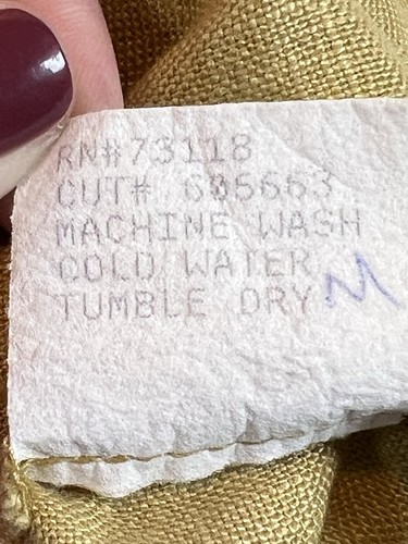 David Dart Women’s 100% Linen VTG Button Down Long Sleeve Tunic Top ...