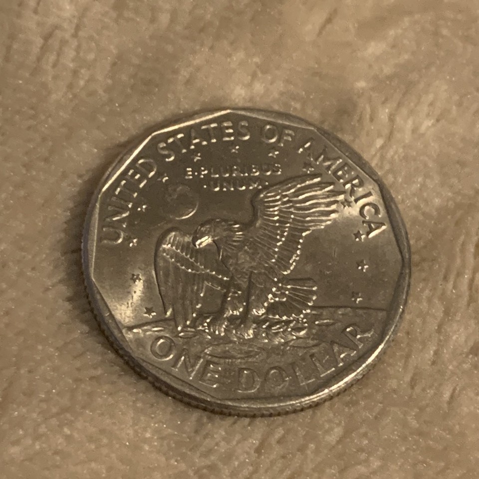 1999 Susan B Anthony Liberty Dollar U.S. Coin with Die Break Mint Error ...