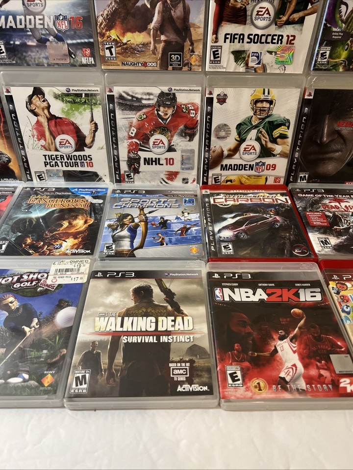 Lot of 20 Sony PlayStation 3 PS3 Games | eBay