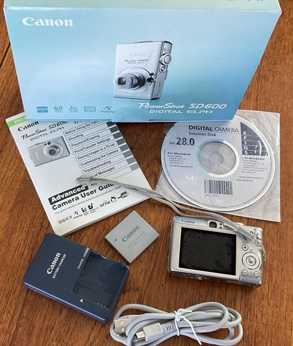 “Cannon Power Shot SD600 Camera” & “WaterProof “Cannon WP-DC4” | eBay